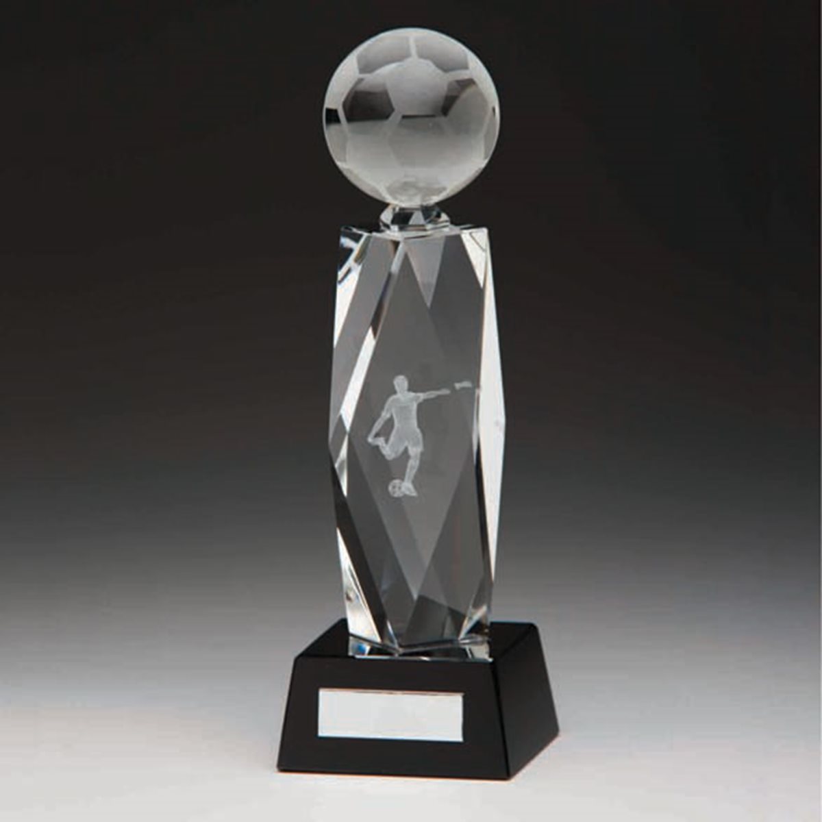 Astra Crystal Football Award CR16214 | Jaycee Trophies