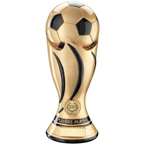 Gold Football Players' Player Resin Award | Jaycee Trophies